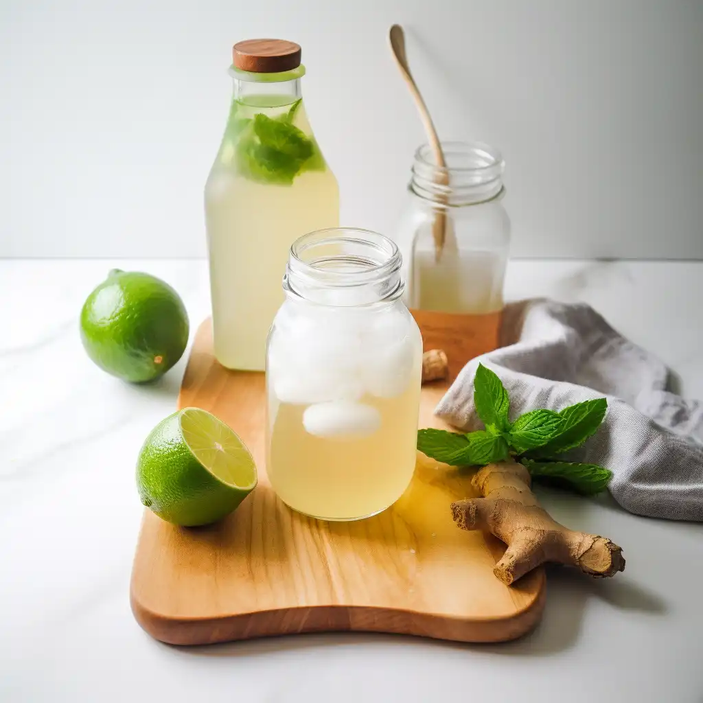 How to make Coconut Water Mocktail - goingcooking.com